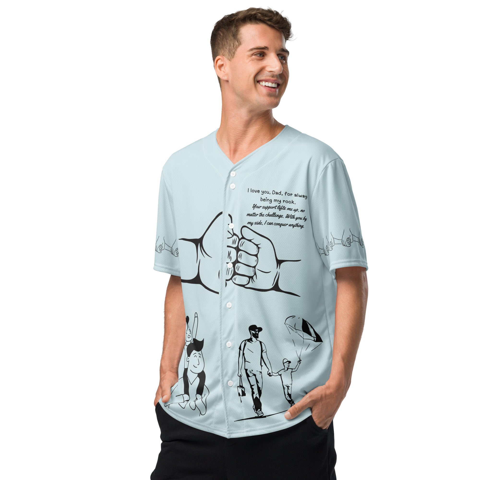 Dad & Son Jersey – A Gift of Love and Legacy – Giftomory